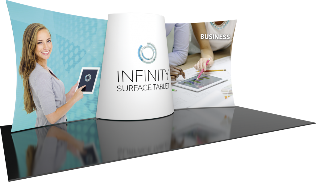 Formulate Designer Series 20ft Fabric Backwall Kit 03 - Exhibit Logistics