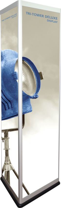 Tri-Tower Deluxe Display - Exhibit Logistics