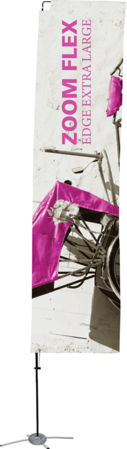 Zoom Flex - Extra Large Flag - Exhibit Logistics
